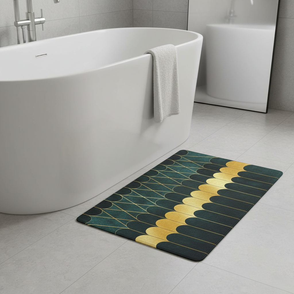Velvet Shore - Rectangle Bath Mat - 50*80cm – Calasca