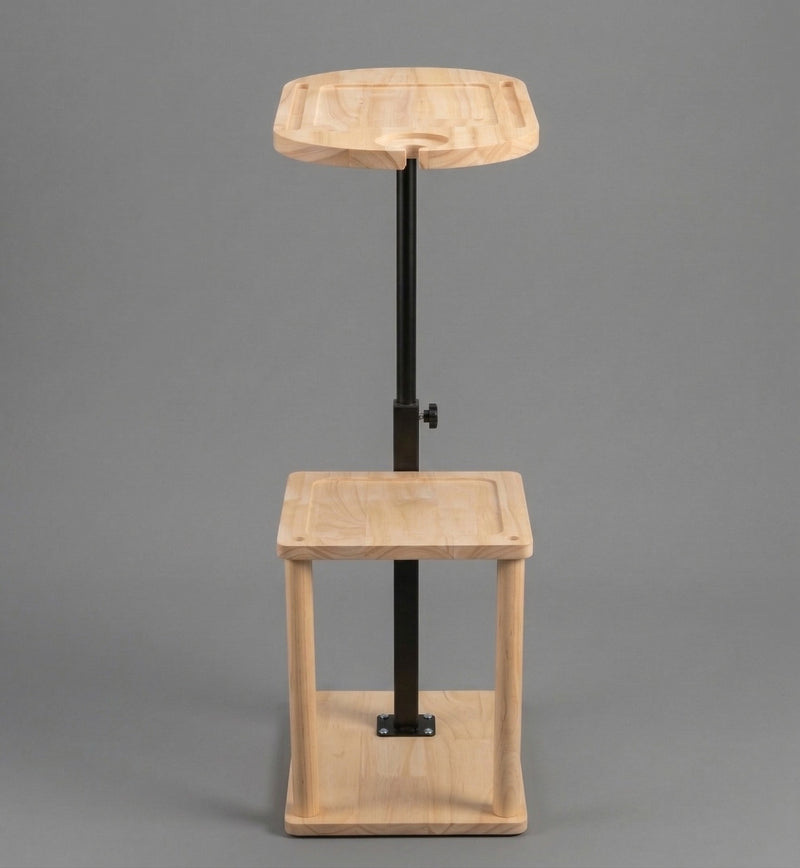 LiftSide 2 Tier Height Adjustable Side Table – Calasca