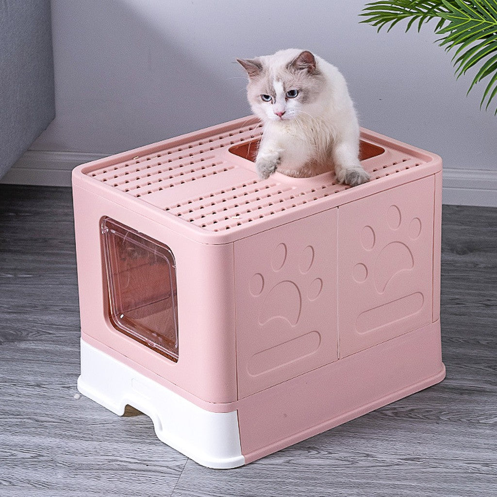 Rex - Binx Square Litter Box-Pink – Calasca
